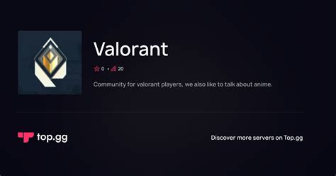 Add Valorant Discord Bot The 1 Discord Server List