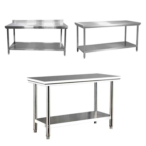 Customized Restaurant Hotel Kitchen Workbench Mesa Para Cocina De