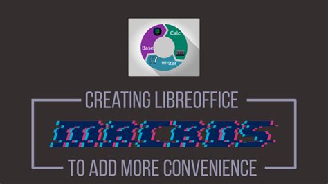I Will Create A Professional Libreoffice Project By Macrolab