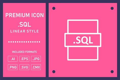 Sql File Extension Graphic By Glyphinder · Creative Fabrica