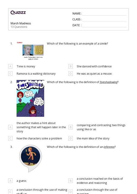 50 Comparing And Contrasting Characters Worksheets For 8th Grade On Quizizz Free And Printable