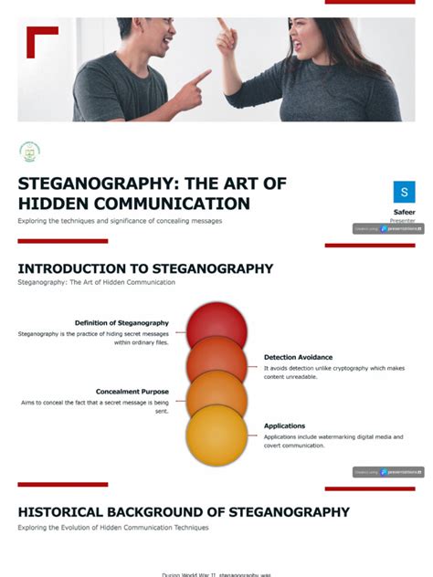 Steganography Analysis Presentation Pdf