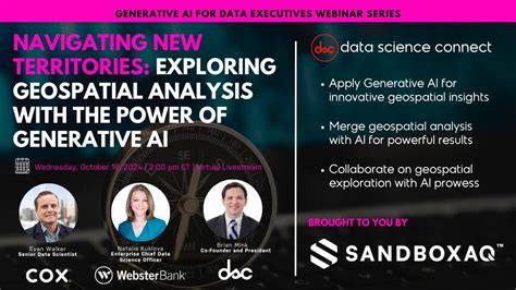 Geospatialanalysis Generativeai Datascience Aiwebinar Geolocation