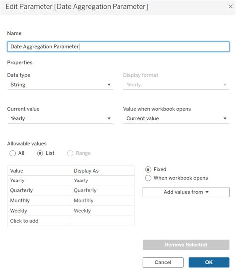Using A Parameter Filter To Aggregate Dates In Tableau The Data School