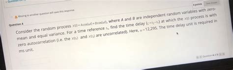 solved consider the random process x t acos wt bsin wt