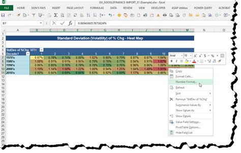 microsoft excel create a “heat map” in excel using conditional formatting