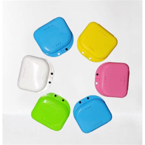 Jual Dental Kotak Tempat Retainer Box Protesa Prothesa Gigi Palsu