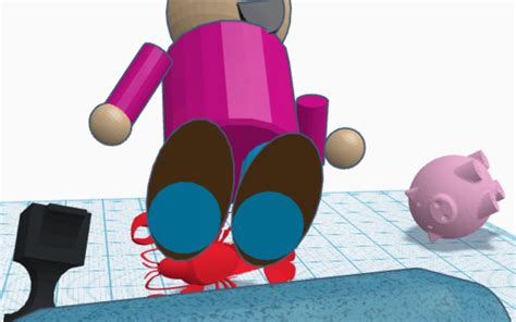 3d Design Dandy The Dummy Tinkercad