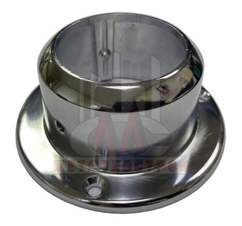 Фланец для ПВХ (деревянного) поручня д. 50мм к стене купить, цена в СПб