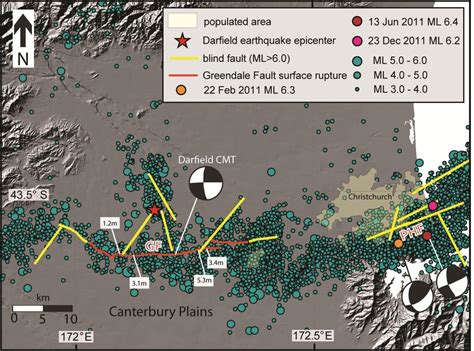 Earthquake Clustering Complex Fault Ruptures And The Geologic Record Speaking Of Geoscience