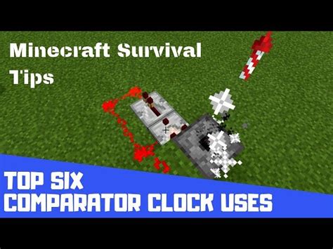 Redstone Comparator Clock