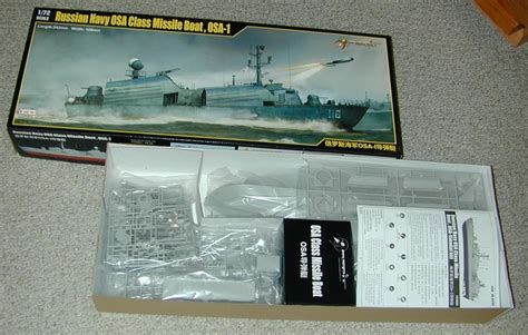Merit Russian Navy Osa Class Missile Boat Model Osa 1 172 New Boats