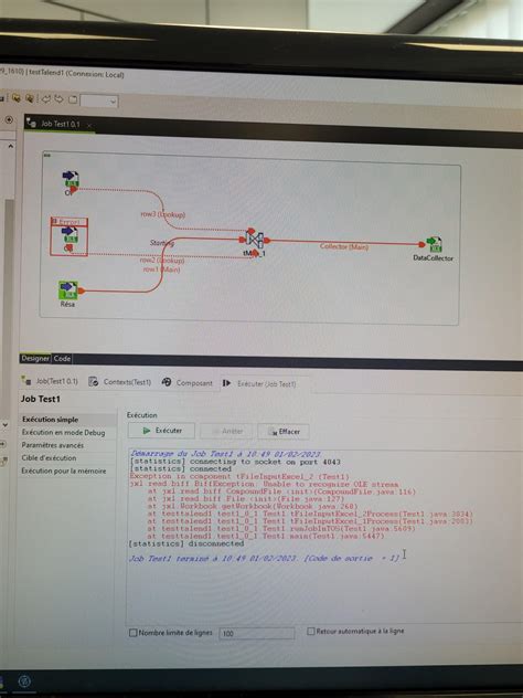 Not Sure Why My Excel File Cant Get Regonized Rtalend
