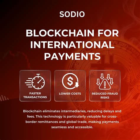 Sodio Technologies On Linkedin Blockchain Internationalpayments Sodio