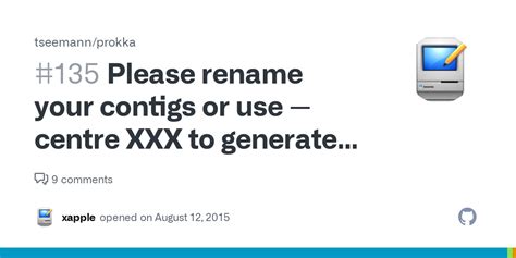 please rename your contigs or use centre xxx to generate clean contig