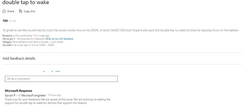 Microsoft Double Tap To Wake Is Coming To Supported Windows 10 Mobile Devices Neowin
