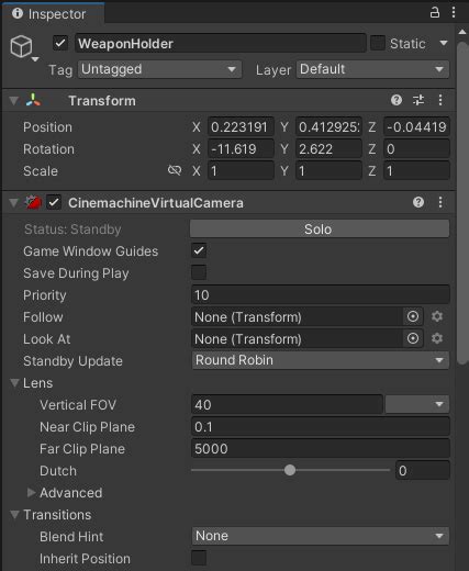 Need Help With First Person Shooter FPS Camera Setup Unity Engine Unity Discussions