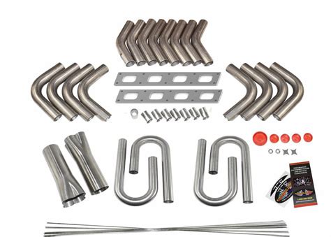 Fontana Mbr 526 Hemi Custom Fender Exit Header Build Kit