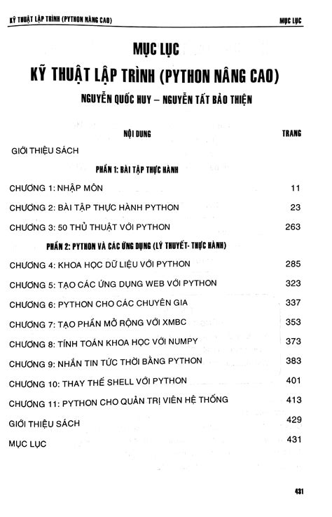 Sách Kỹ Thuật Lập Trình Python Nâng Cao FAHASA