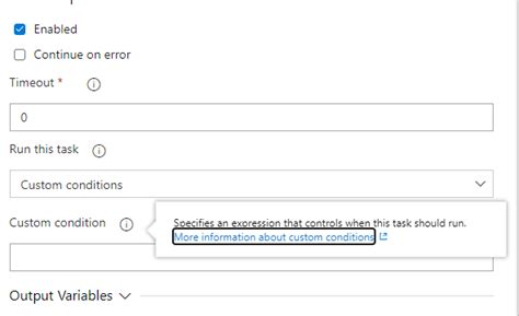 Task Custom Conditions And Expression Doc Link Is Broken · Issue 10528 · Microsoftdocsazure