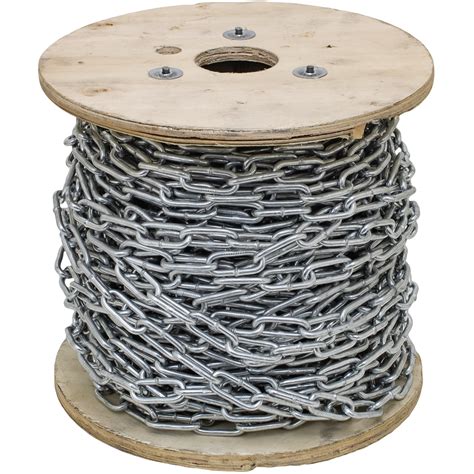 316 Grade 30 Proof Coil Chain Electro Galvanized