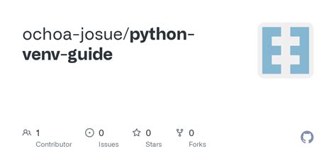 Github Ochoa Josuepython Venv Guide
