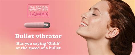 Bullet Vibrator By Oliver James Rechargeable And Waterproof Vibrator Bullet With 10 Pleasure