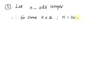 Solved Prove By Cases 7 If Integers X And Y Have The Same Parity