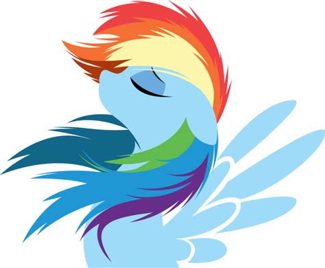 Rainbow Dash Cool Face