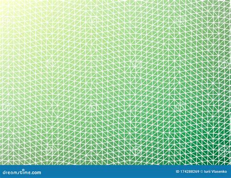Abstract Low Polygon Gradient Generative Art Background Illustration Stock Vector Illustration