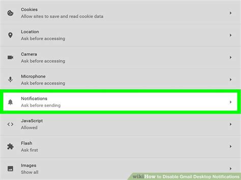 How To Disable Gmail Desktop Notifications With Pictures