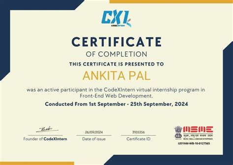 ankita pal on linkedin codexintern frontenddevelopment internship
