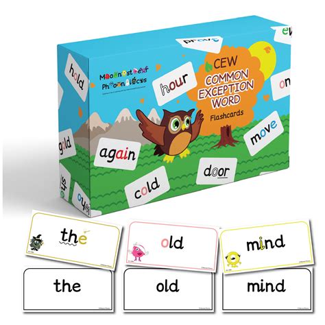Common Exception Word Flashcards Mp Ebooks