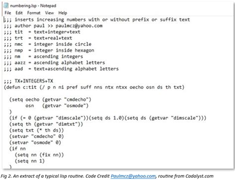 Autocad Lt 2024 Use Lisp To Create Incremental Sequences In Drawings
