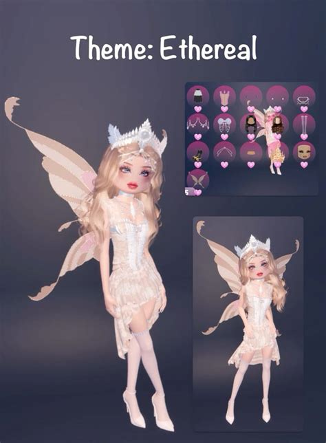 Dress To Impress Theme Ethereal In 2024 Ethereal Outfits Ethereal Dress Dress To Impress