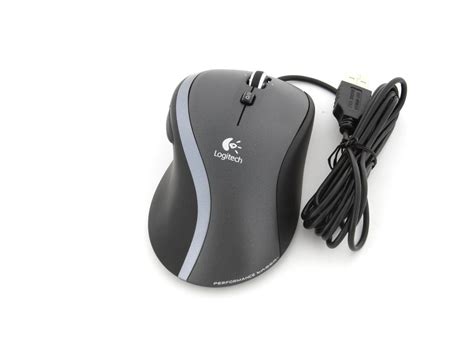 Logitech M Black Corded Laser Mouse Newegg Com
