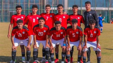 بعثة منتخب مصر تحت 17 سنة تصل المغرب