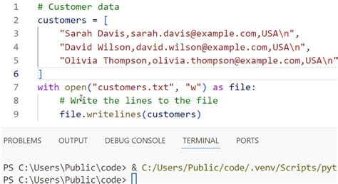 How To Write Multiple Lines To A File In Python