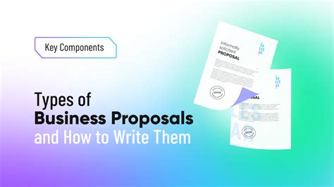 Types Of Business Proposals And How To Write Them