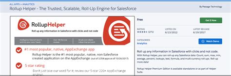 Salesforce Declarative Lookup Rollup Summaries M4b