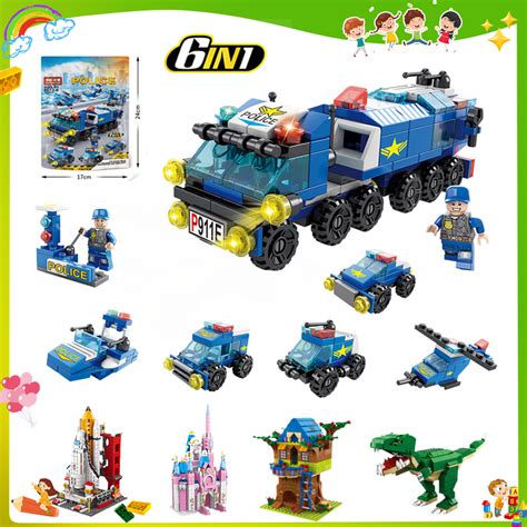 Shop 6 In 1 Building Blocks Online Ph