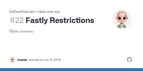 Fastly Restrictions · Issue 22 · Edoverflowcan I Take Over Xyz · Github