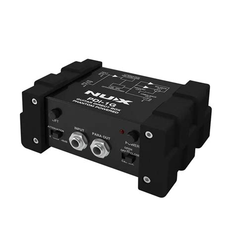 Nux Pdi 1g Mini Port Usb Xlr 6 35mm Input Output Audio Interface For