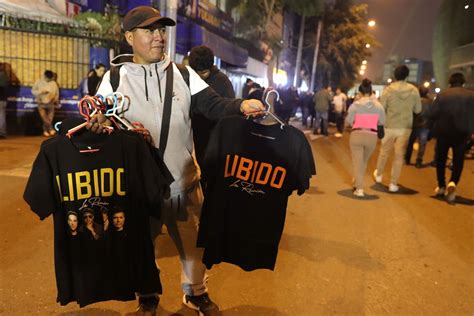 Im Genes Previas Al Concierto De La Banda De Rock Libido En El Estadio Nacional Galer A