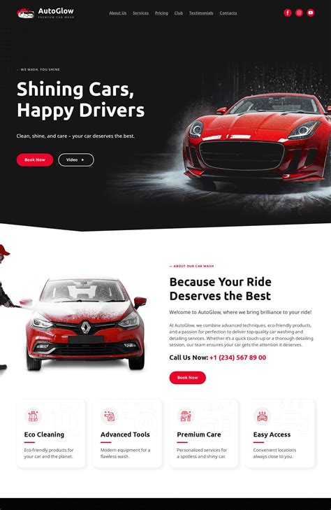 4 бесплатные шаблоны сайтов магазина деталей Weblium