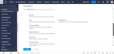Configure Workflow And Trigger Sms