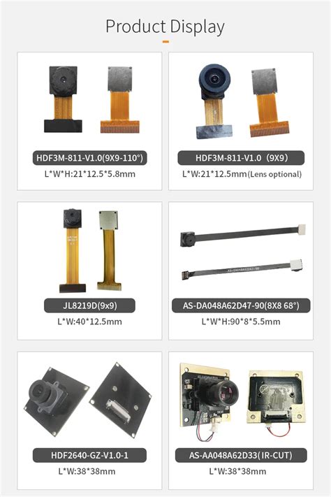 Custom Mini Fixed Focus Ov2640 Sensor Cmos Infrared Cutting Infrared