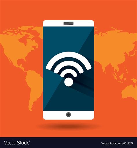 Wifi Connection Design Royalty Free Vector Image