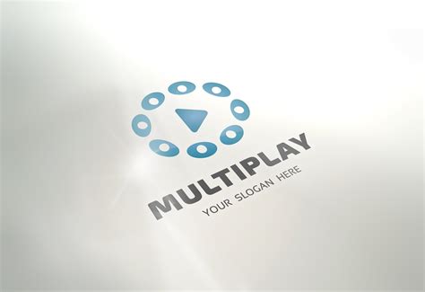 Multiplay Game Logo Branding And Logo Templates ~ Creative Market