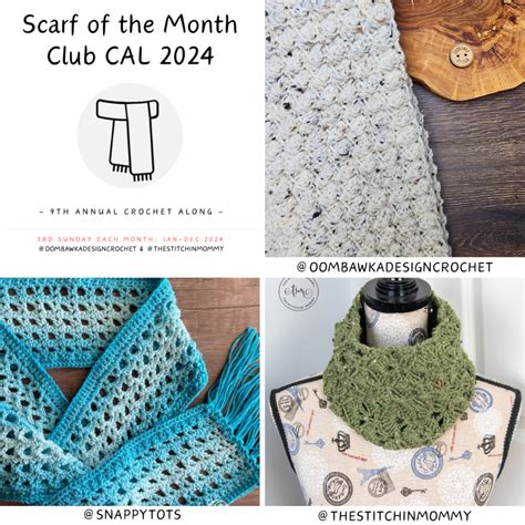 March Scarf Of The Month Cal Patterns